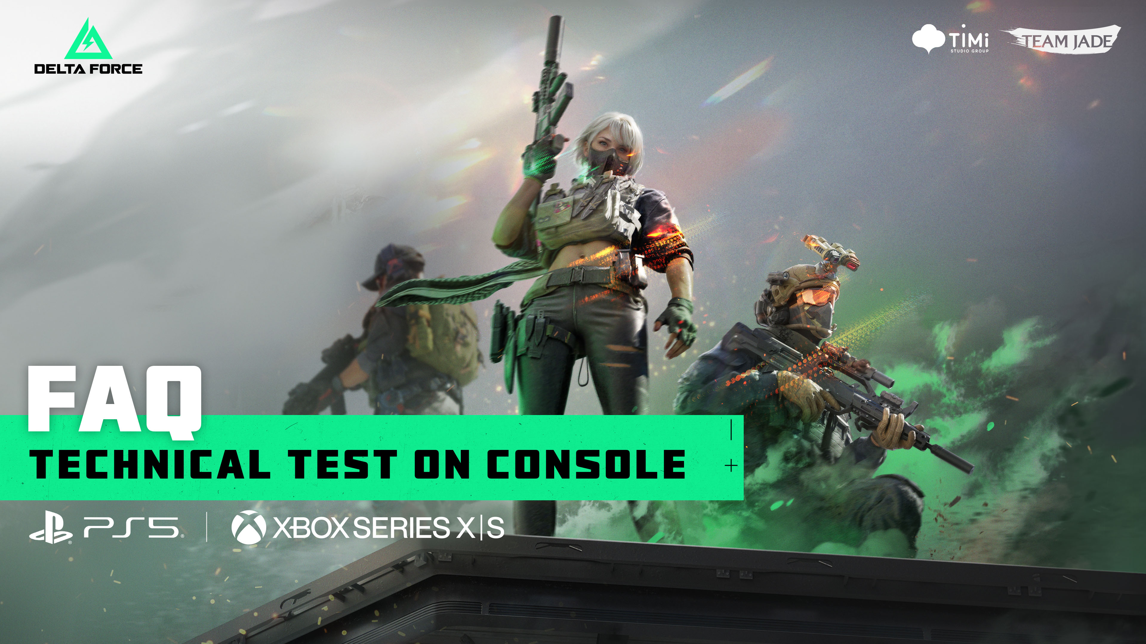 FAQ for The Technical Test on Console