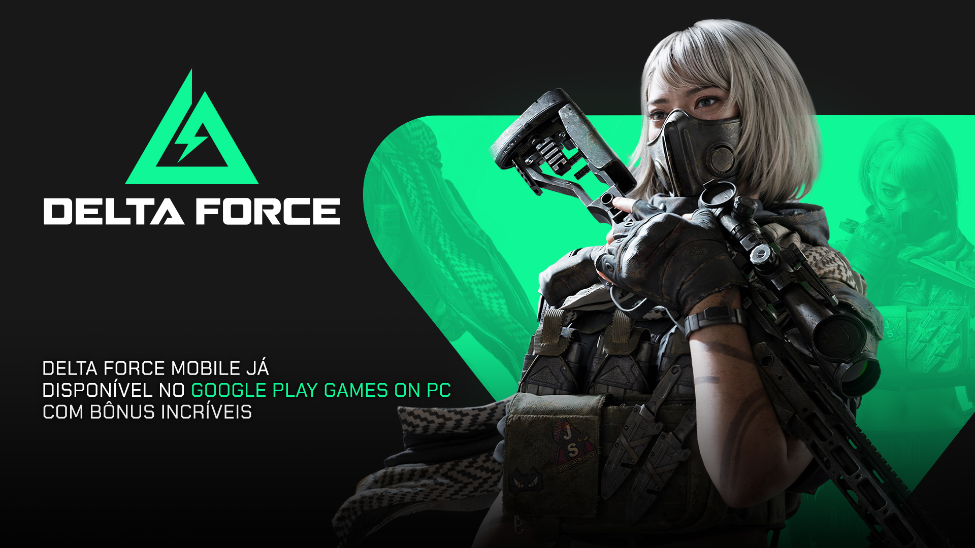 Anúncio I Delta Force Mobile já disponível no Google Play Games on PC ...